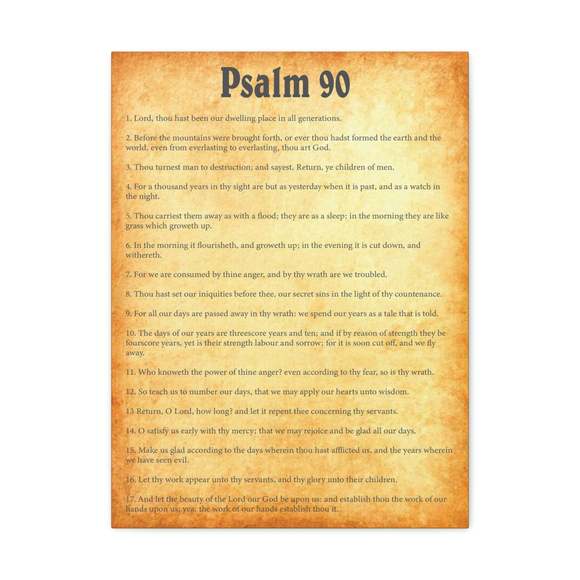 Express Your Love Gifts | Art | Scripture Sign Psalm 9 Chapter Gold Bible Canvas Christian Wall ...